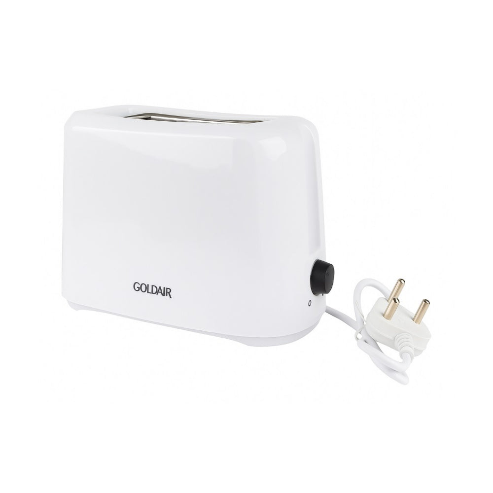 GOLDAIR TOASTER 2SLICED WHT – Tiekams Expert