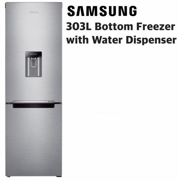 SAMSUNG 303L BOTTOM FREEZER WITH WATER DISPENSER – Tiekams Expert